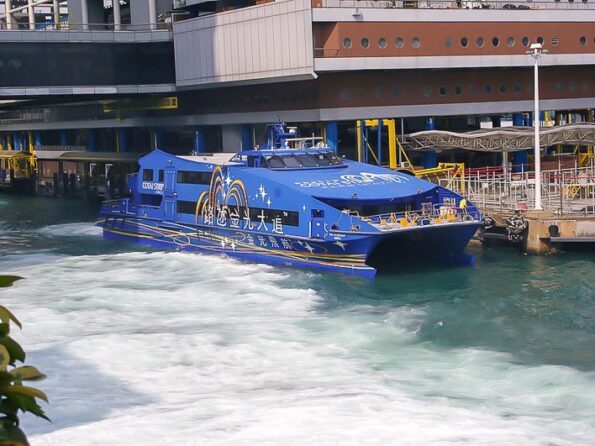 Cotai Water Jet Ferry From Hong Kong To Macau In First Class | La Jolla Mom